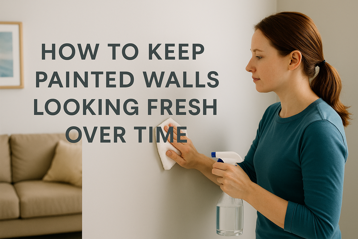 How to Keep Painted Walls Looking Fresh Over Time – Randall's