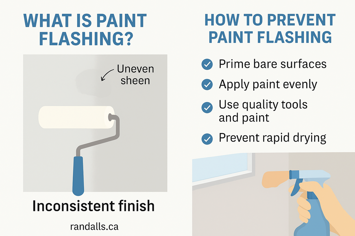 What Is Paint Flashing and How Do You Prevent It? – Randall's