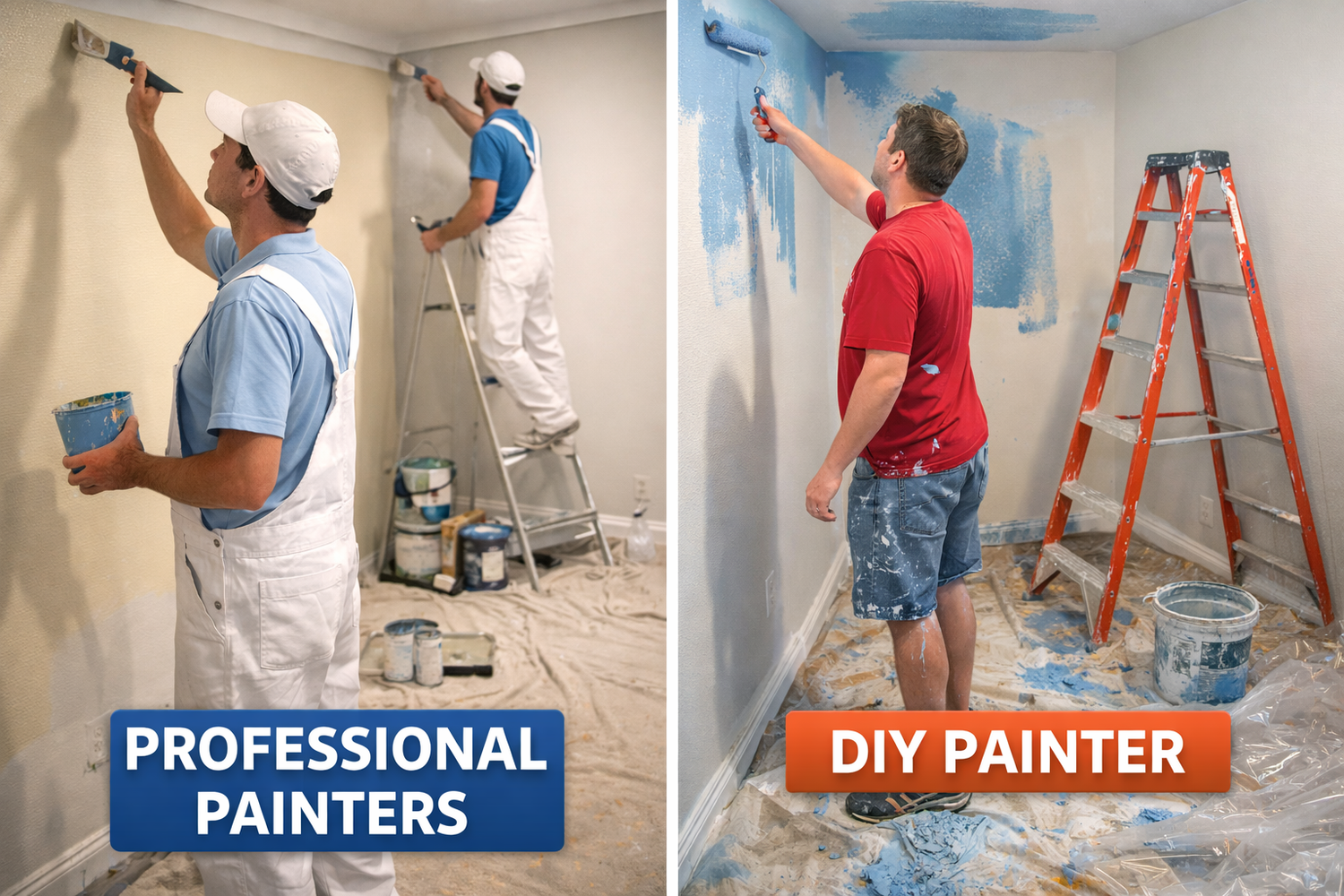 What Are the Benefits of Hiring Professional Painters vs DIY? – Randall's