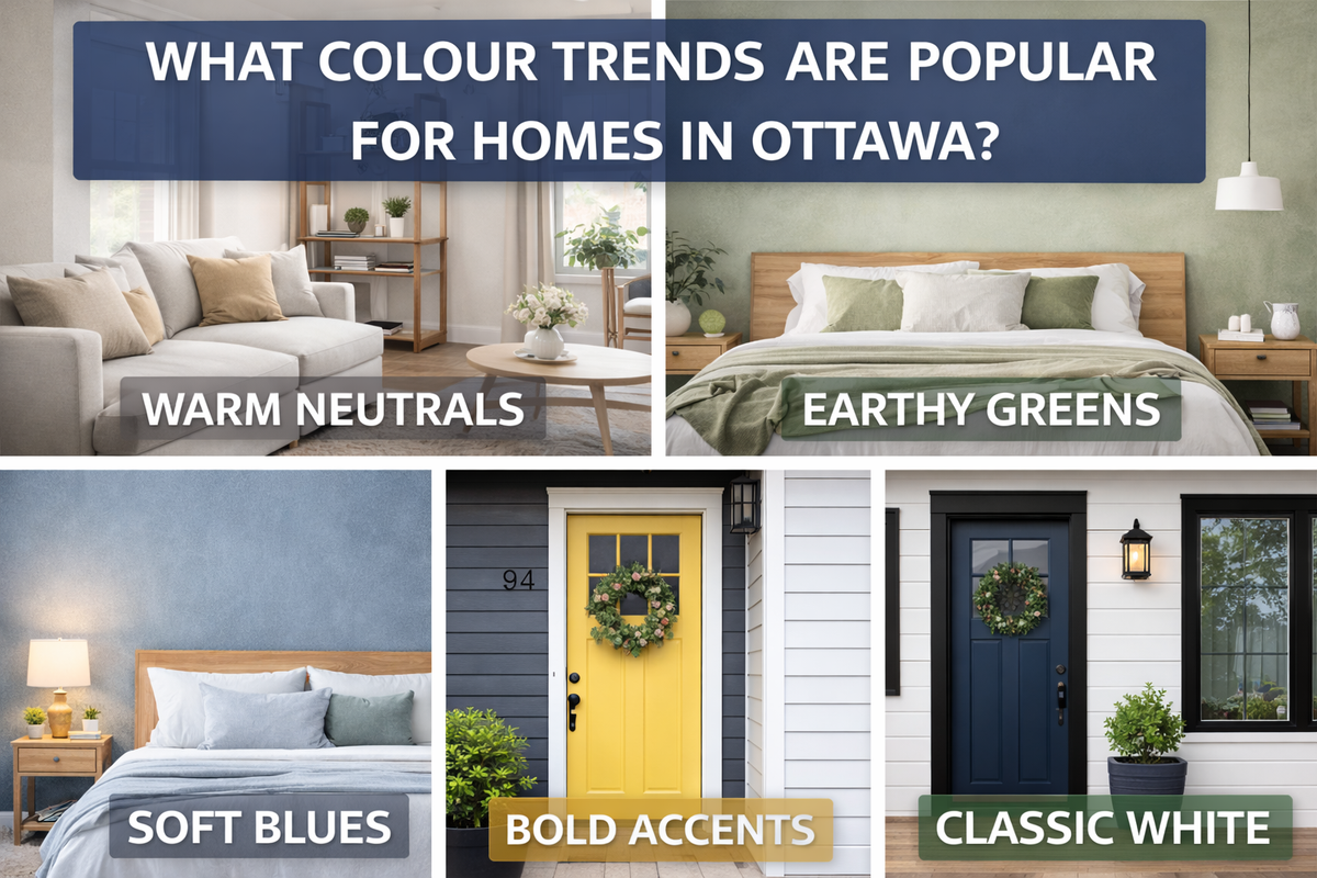 What Colour Trends Are Popular for Homes in Ottawa? – Randall's