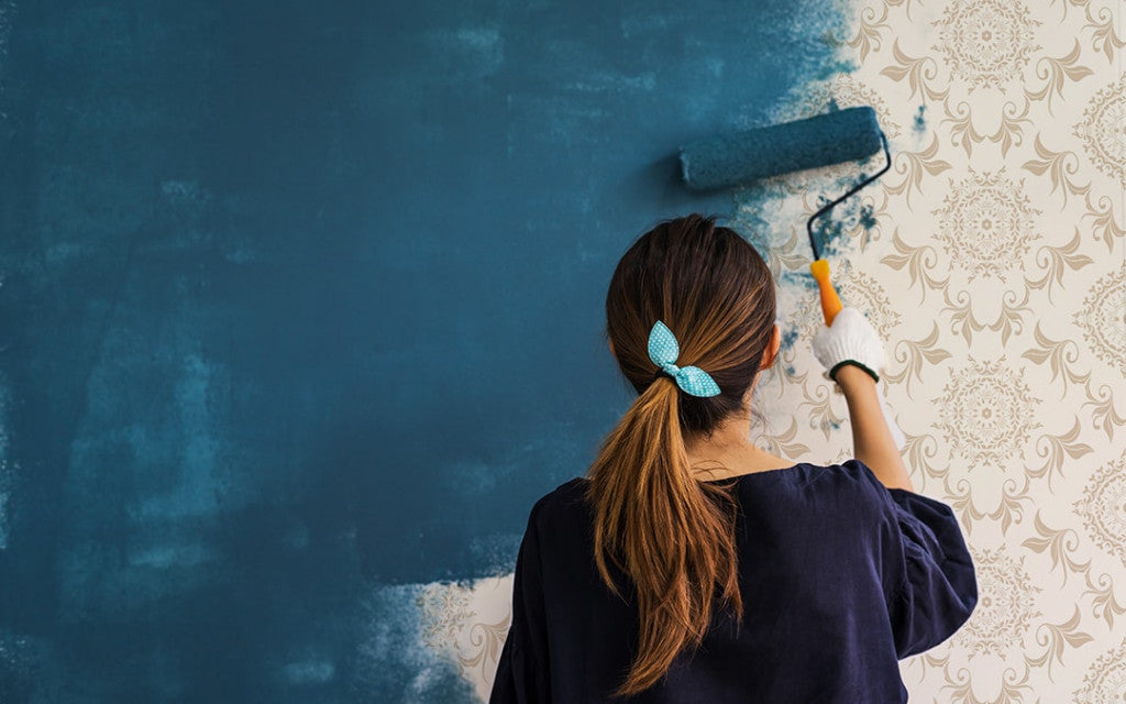 Painting Over Wallpaper: Is It a Good Idea? – Randall's