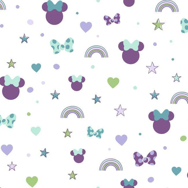 Disney Minnie Mouse Rainbow Wallpaper by Disney Kids Vol. 4 – Randall's
